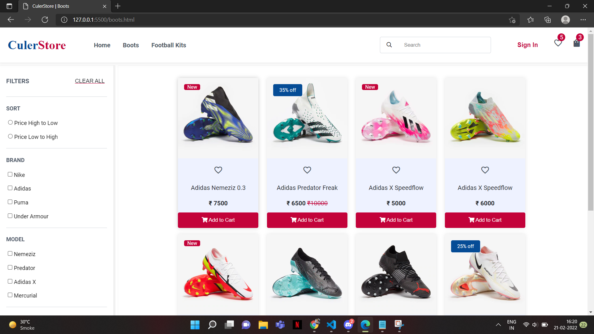 GitHub - krishnakant01/culerStore