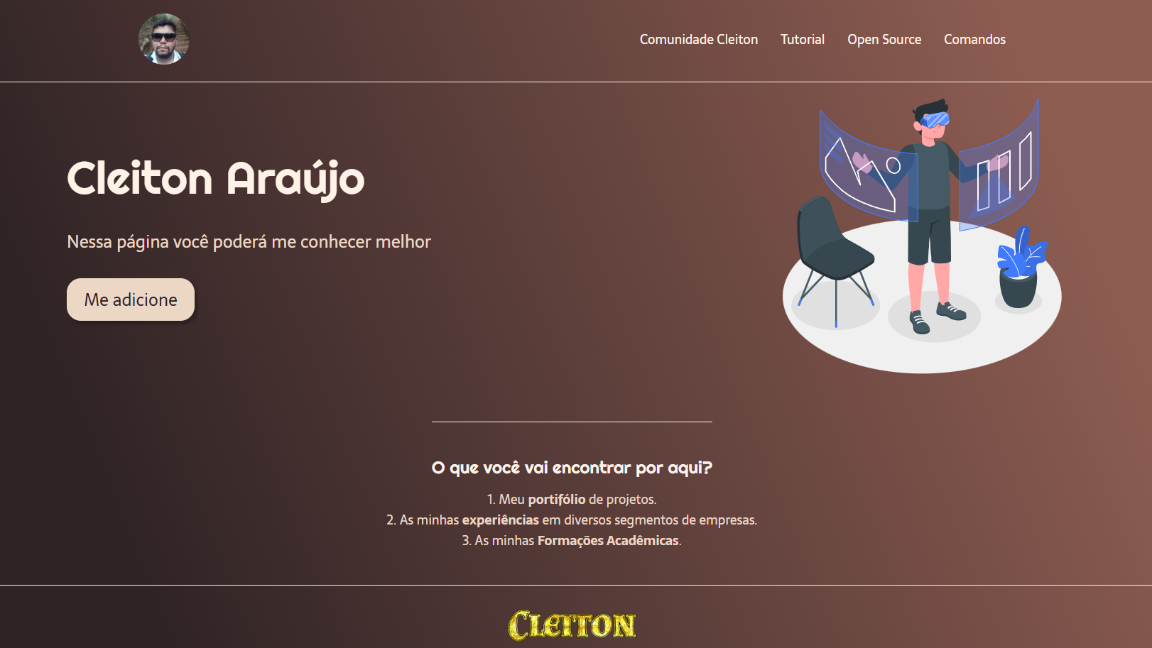 GitHub - cleitonca/landing-page: Página de landing page com HTML + CSS.