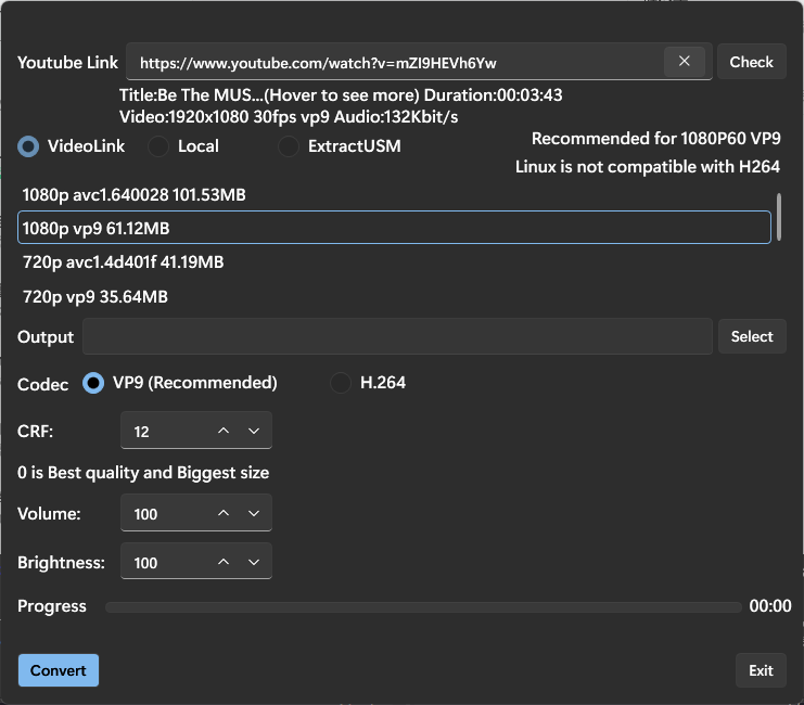 GitHub - RERASER/WannaCriCS: A GUI to convert video to usm format