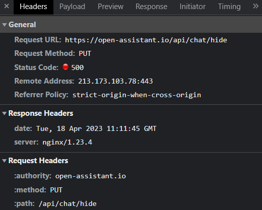 "hide" and "title" operation of "chat" on the website doesn't work · Issue #2710 · LAION-AI/Open ...