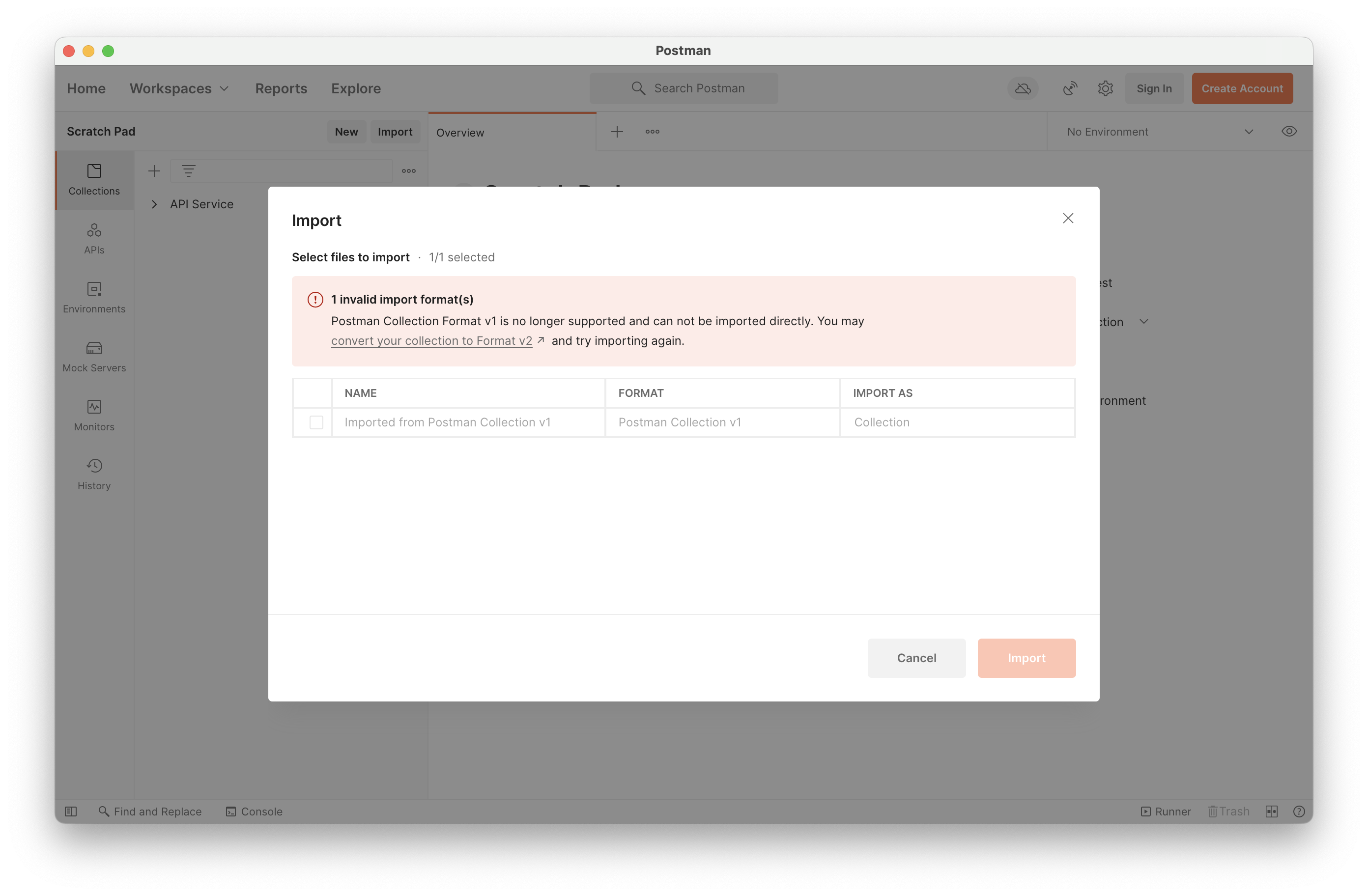 convert export collection from v1.1 to v2 for postman · Issue #530 ...