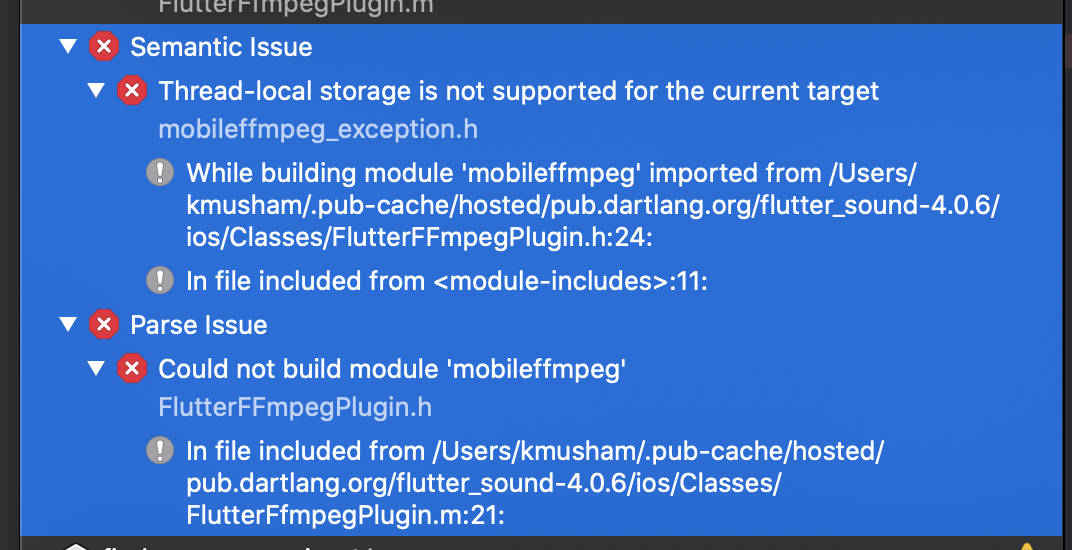 [BUG] Compilation errorr · Issue #455 · Canardoux/flutter_sound · GitHub