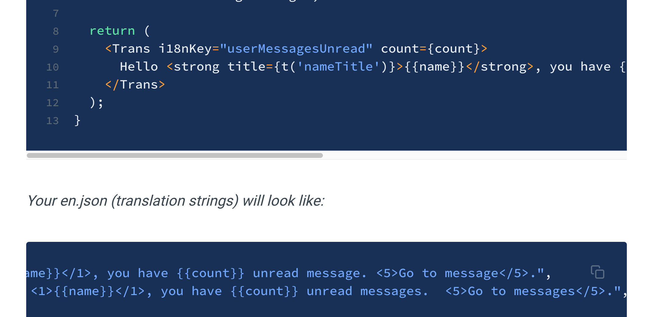 Dummy Text Is Needed At Start In Jsx Trans When First Element Is 4587