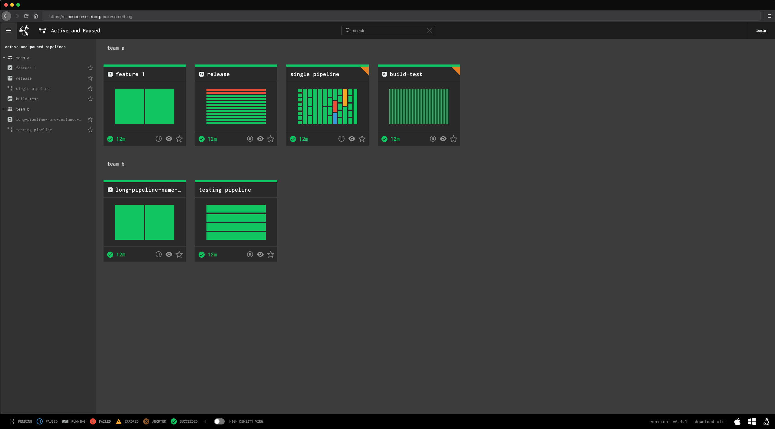 Web Pipeline Instances Ui · Issue 5921 · Concourseconcourse · Github