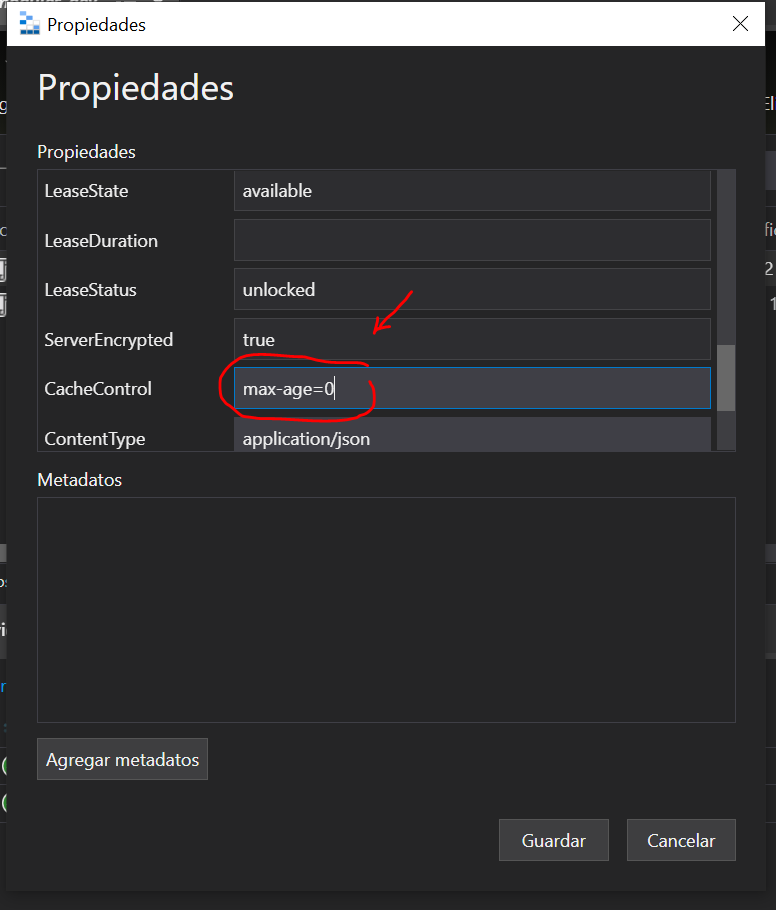 Azure Blob - cache-control property is not being saved · Issue #5428 · microsoft ...