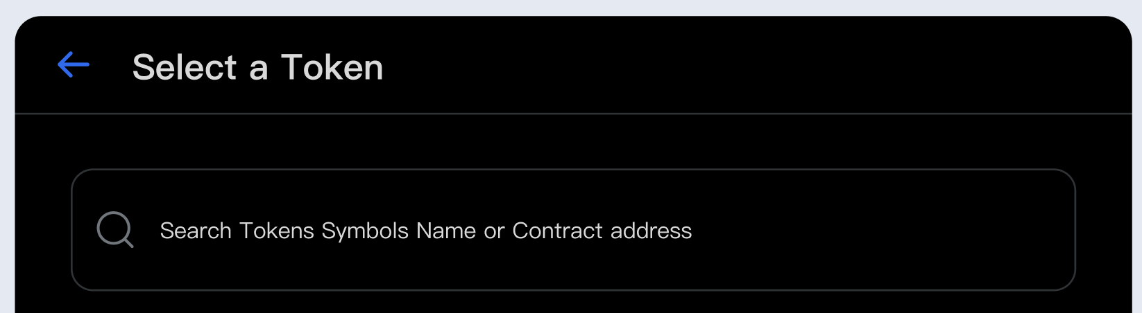 [Demand] search token input UI · Issue #3986 · DimensionDev/Maskbook · GitHub