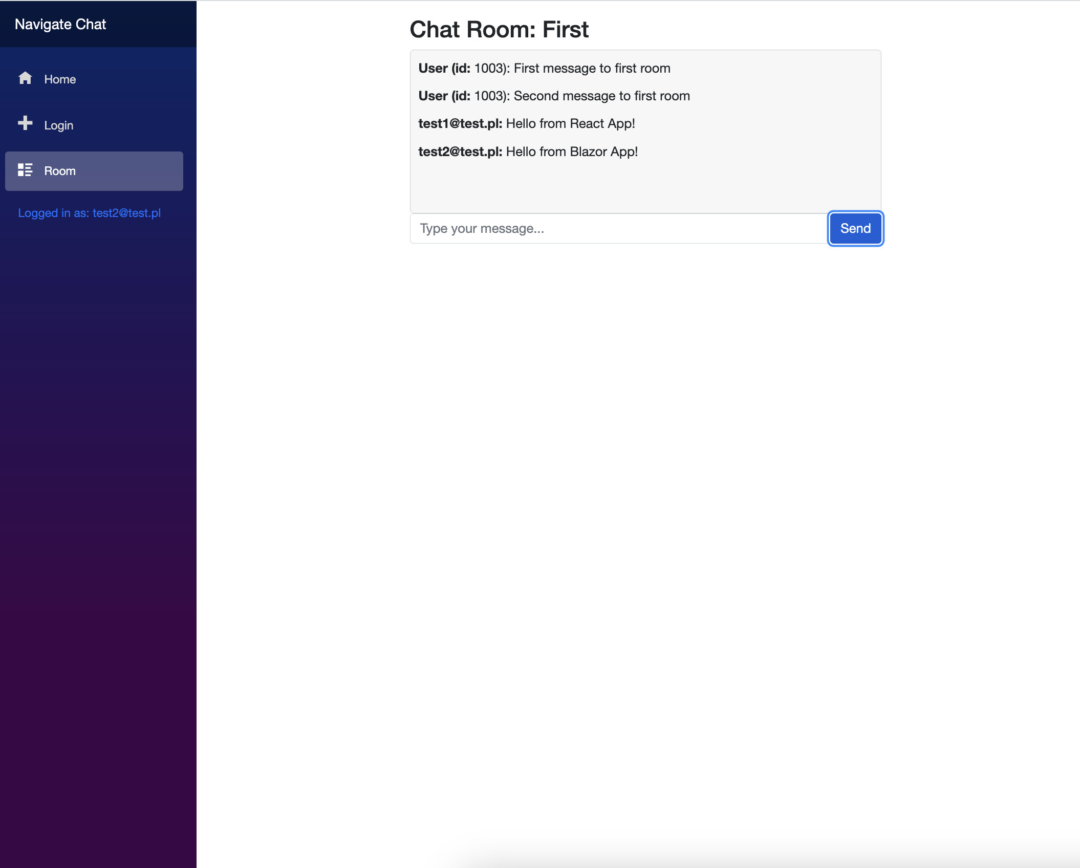GitHub - PhilThson/ChatClient: Blazor chat client