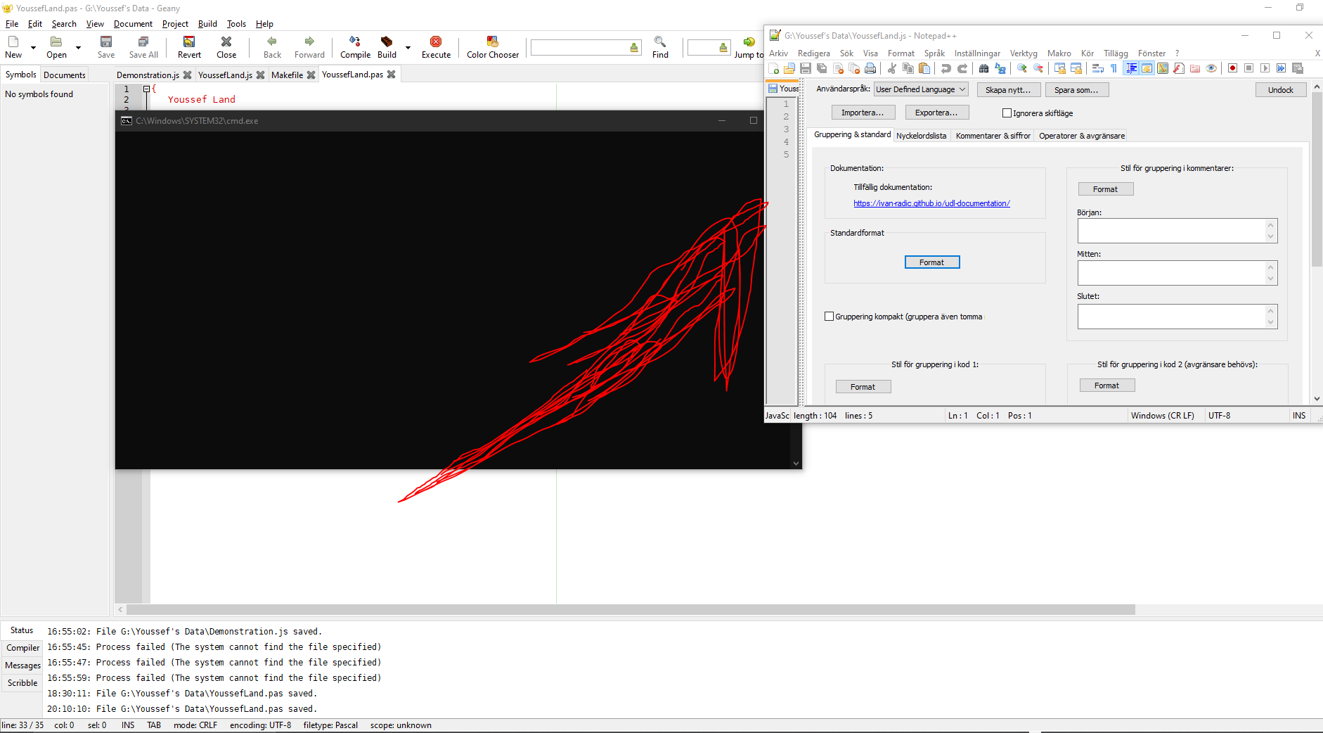 BUG: Opens automatically if Pascal program in Geany is executed ...