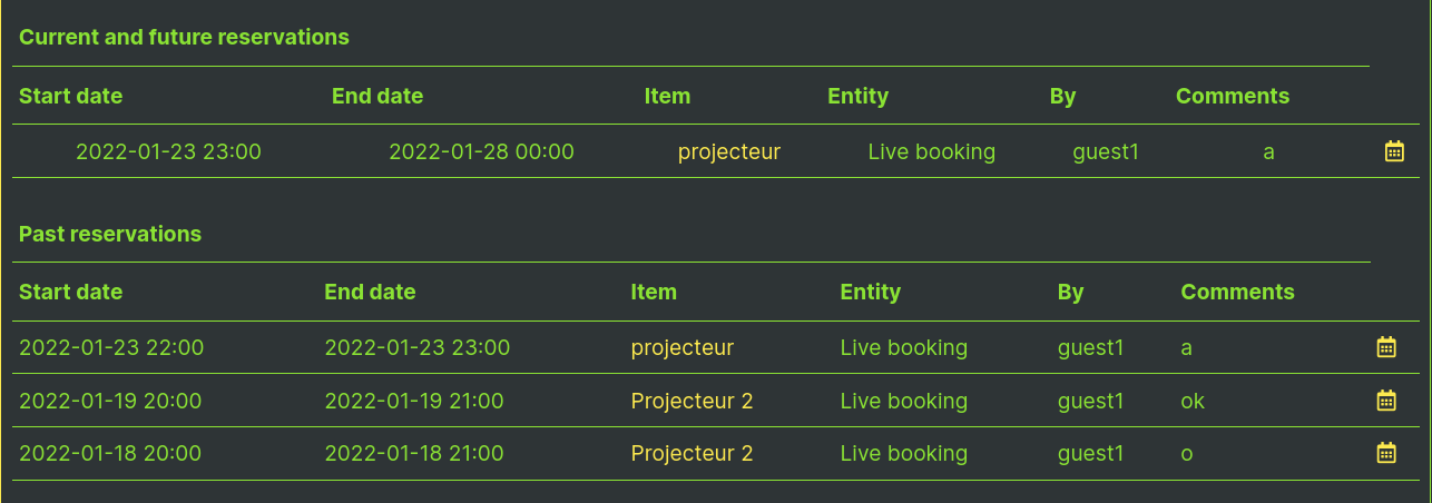 Reservations won't show in reservations item calendar from Simple ...