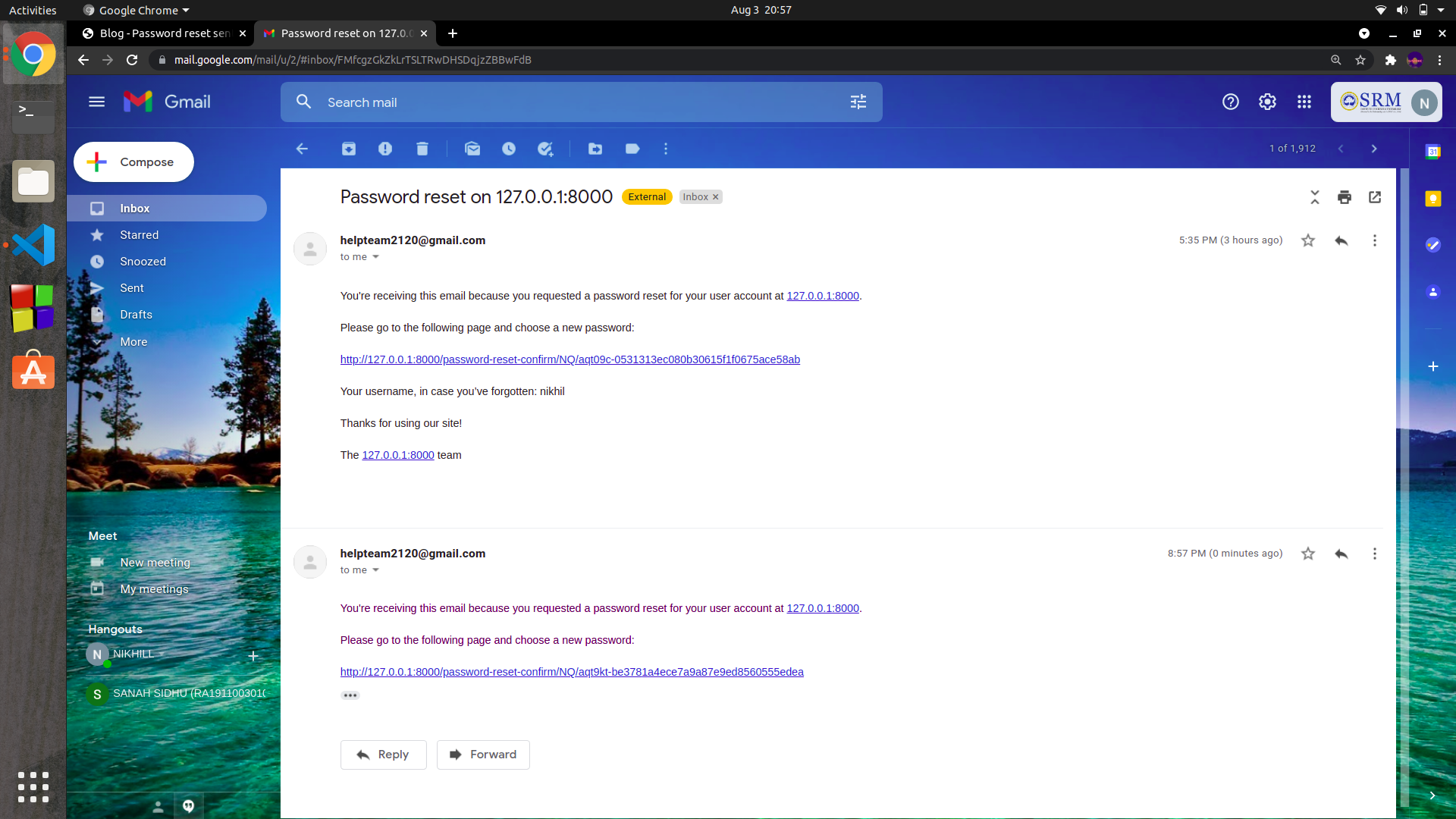 GitHub - NVombat/BlogSite: Website using the Django Web Framework for blog posts. Users can log ...