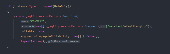 Translate DateOnly.ToString() / TimeOnly.ToString() ?? · Issue #31035 · dotnet/efcore · GitHub