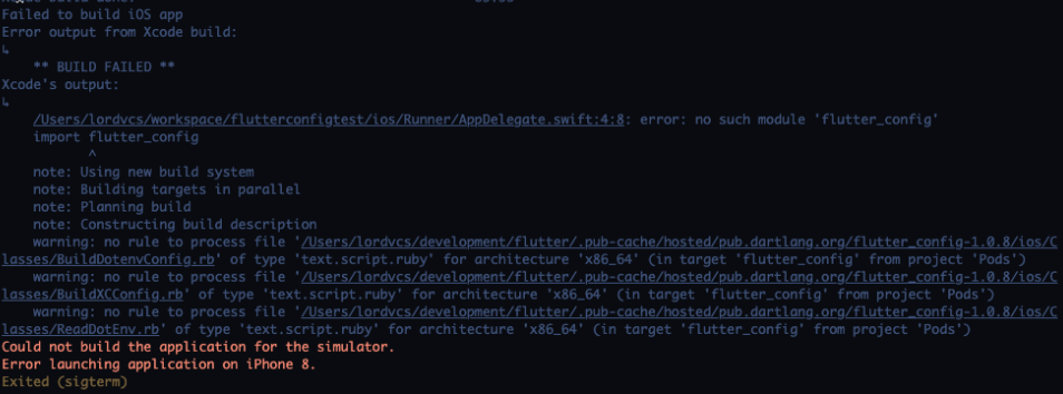 Using With Swift Appdelegate · Issue 15 · Byneappllc Flutter Config