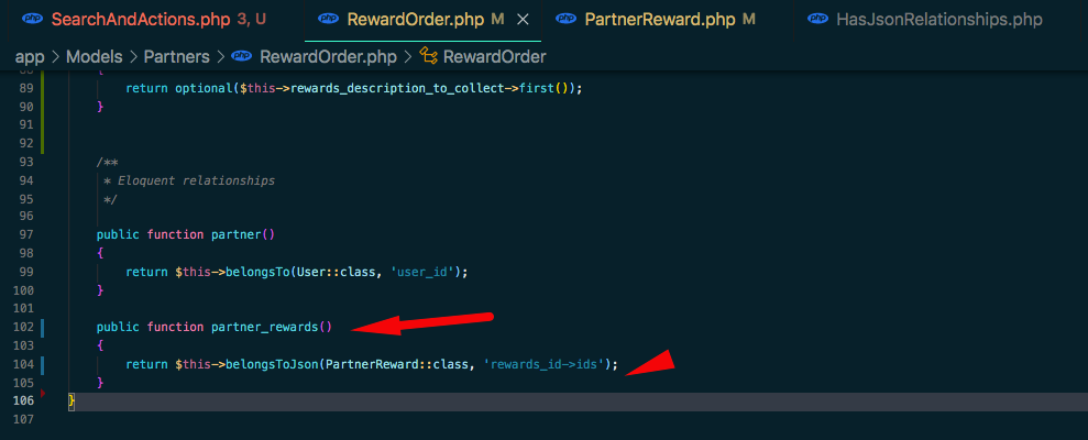 Relation not retrieving related registers · Issue #73 · staudenmeir/eloquent-json-relations · GitHub
