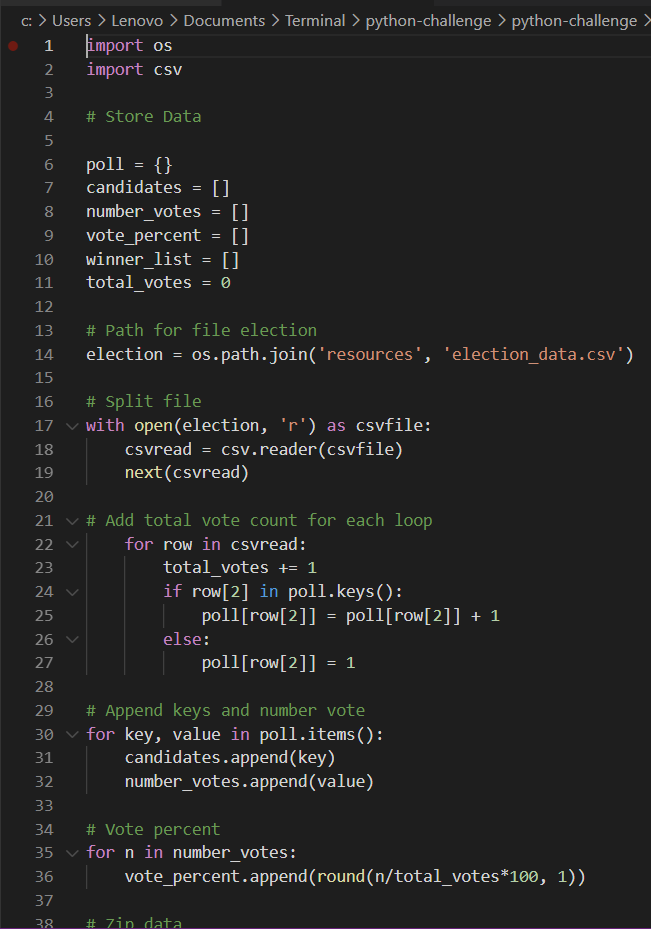 GitHub - edcasan/python-challenge: Analyzing financial records and ...
