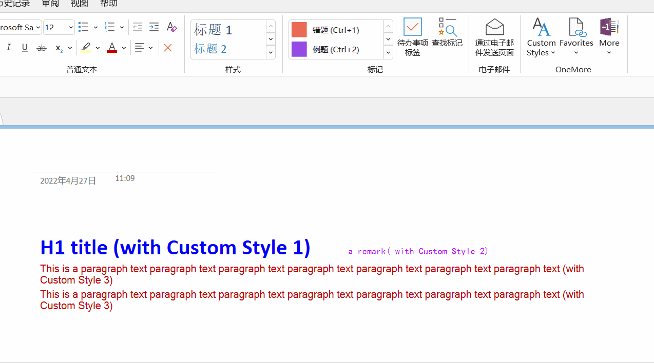 Onemore Add-in style conflicts with Onenote's own style · Issue #496 ...
