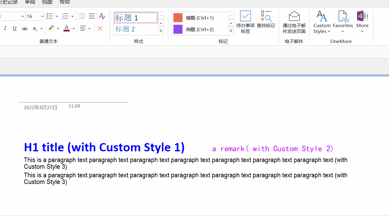 Onemore Add-in style conflicts with Onenote's own style · Issue #496 ...