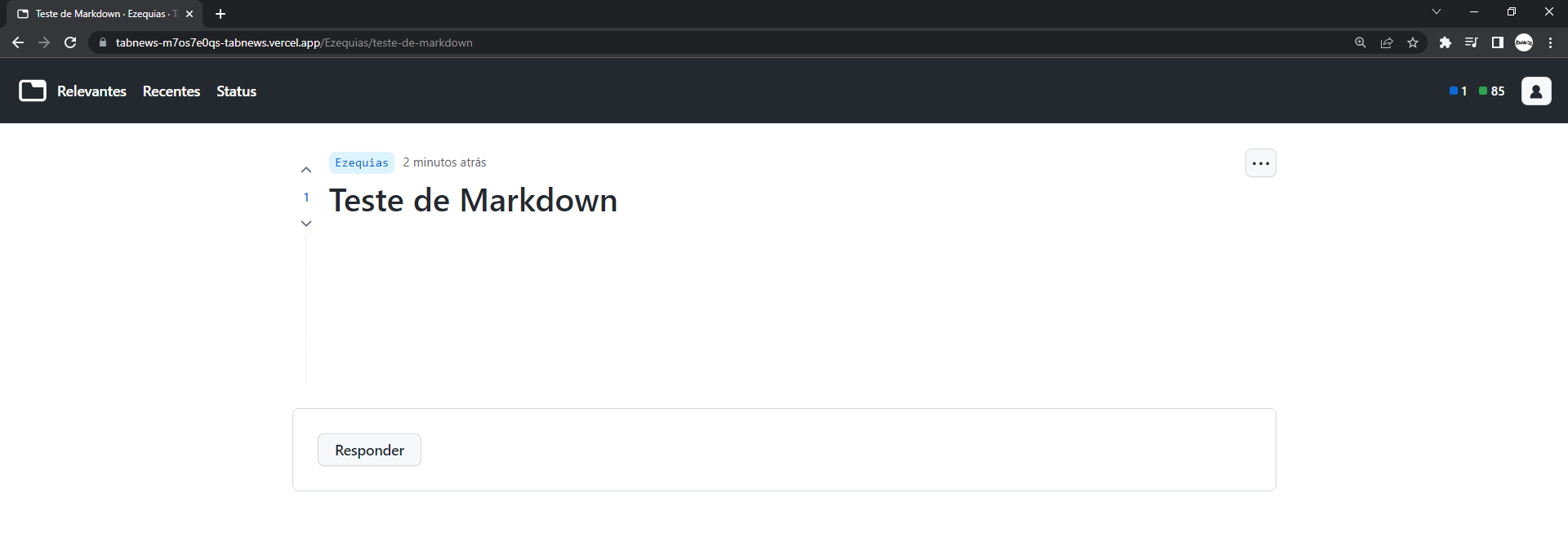 [Bug] Conteúdo Invisível - Markdown que desaparece · Issue #686 ...