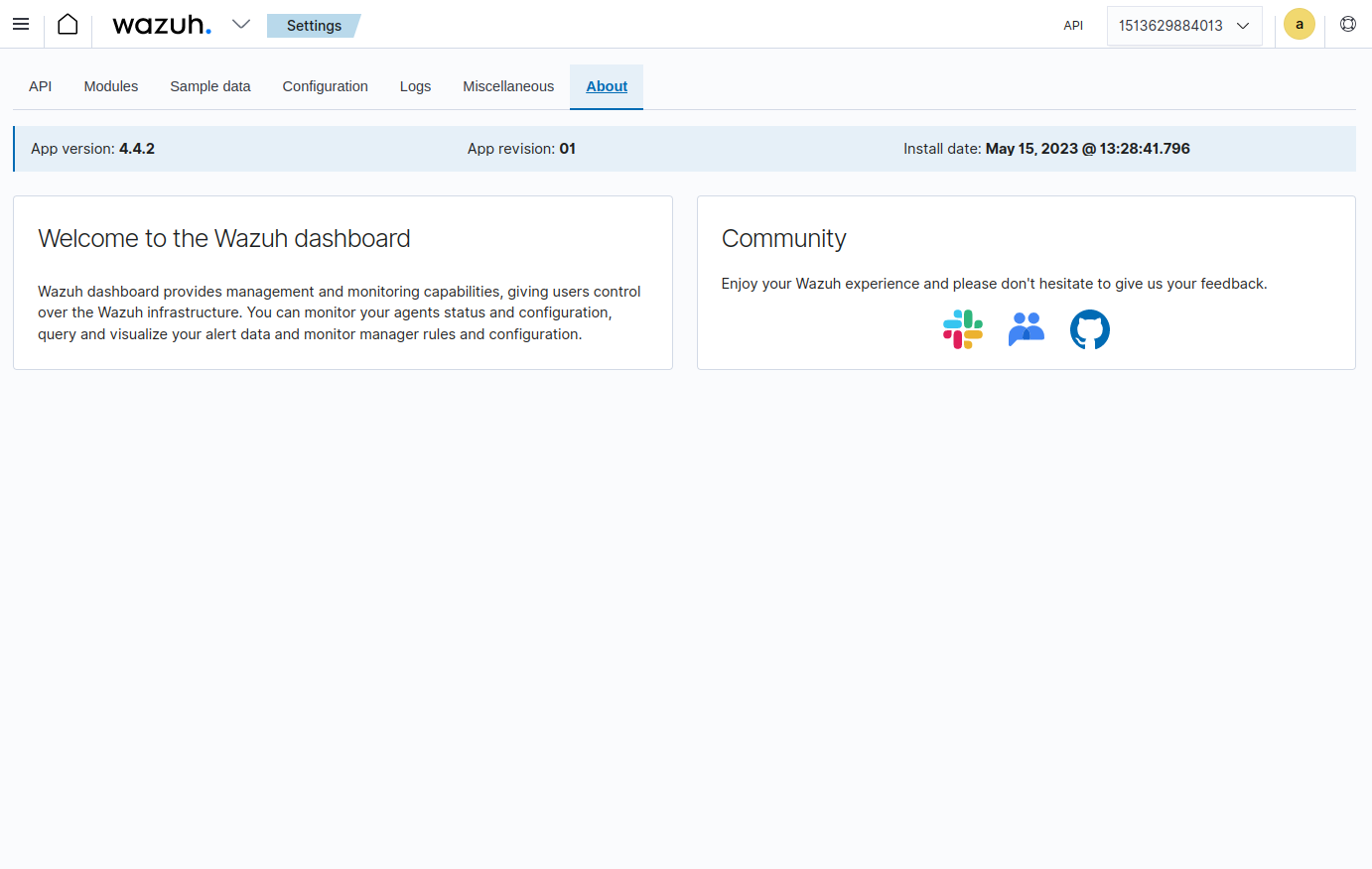 Release 442 Rc2 Kibana Ui Regression Testing · Issue 5440 · Wazuhwazuh Dashboard Plugins 