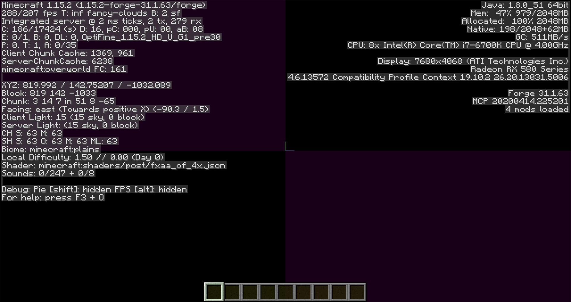 [Bug] Purple and black texture appears when going into first person · Issue #4144 · sp614x ...