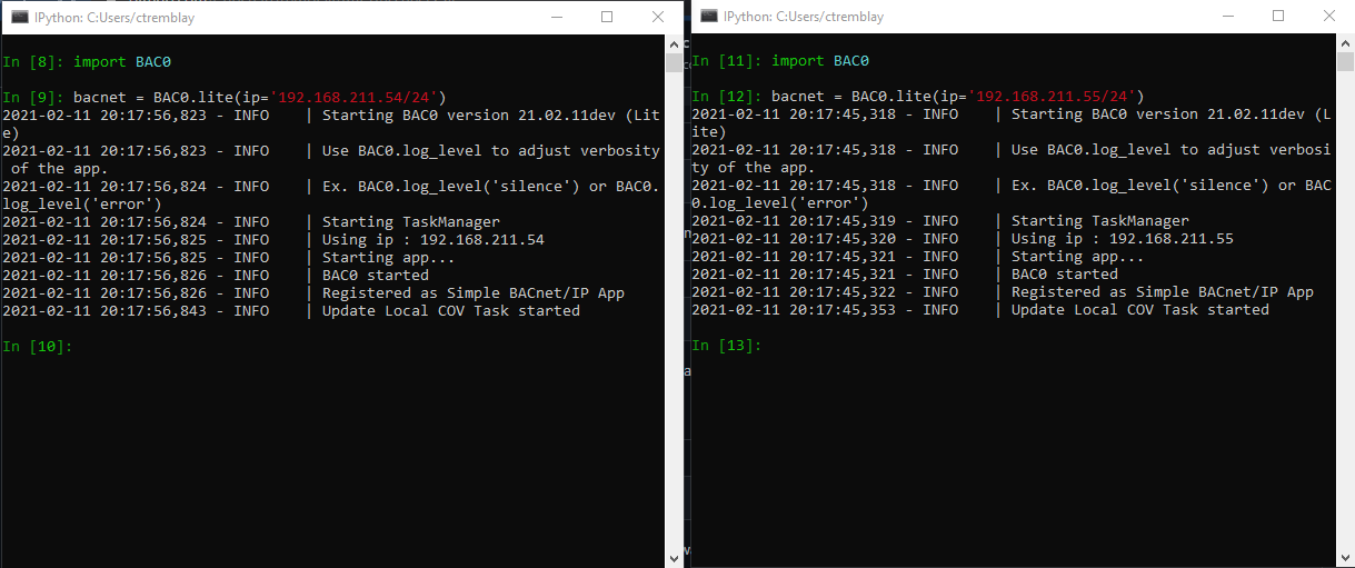 Use BAC0 to setup local network on pc for development? · Issue #254 · ChristianTremblay/BAC0 ...