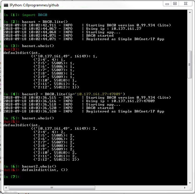 Allow to run several clients instances of BAC0.connect() on the same ...