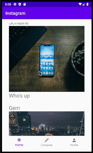 GitHub - jakusoba/Parsta-gram: Parstagram is a photo sharing app ...