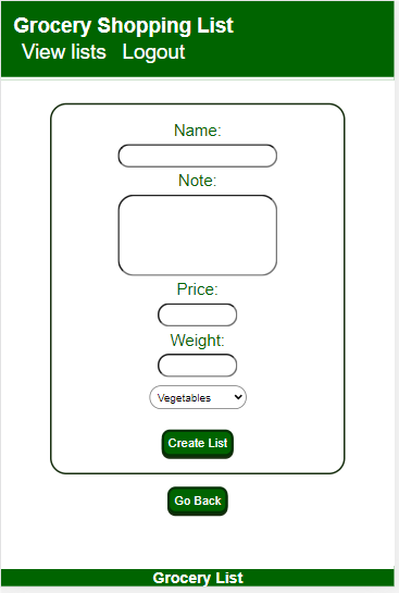 GitHub - monikathanki/grocery-list-client