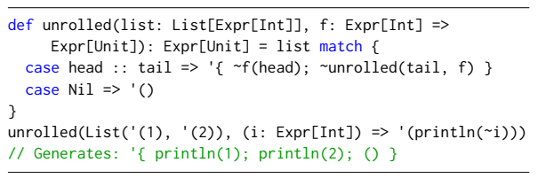 Proposal: Unified Runtime and Compile-Time Metaprogramming · Discussion ...