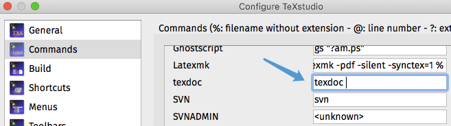 Right click package name to view documentation not working. · Issue #1392 · texstudio-org ...