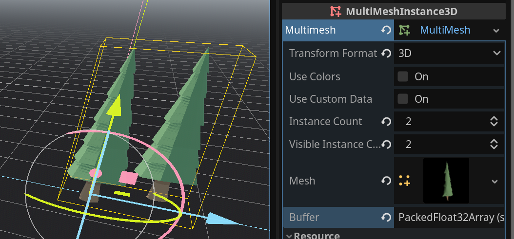 Vulkan setting Multimesh visible_instance_count=0 still draws one mesh · Issue #54933 ...