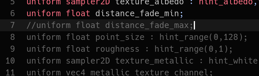 Shader text editor plugin single-line comments highlight overzealously ...