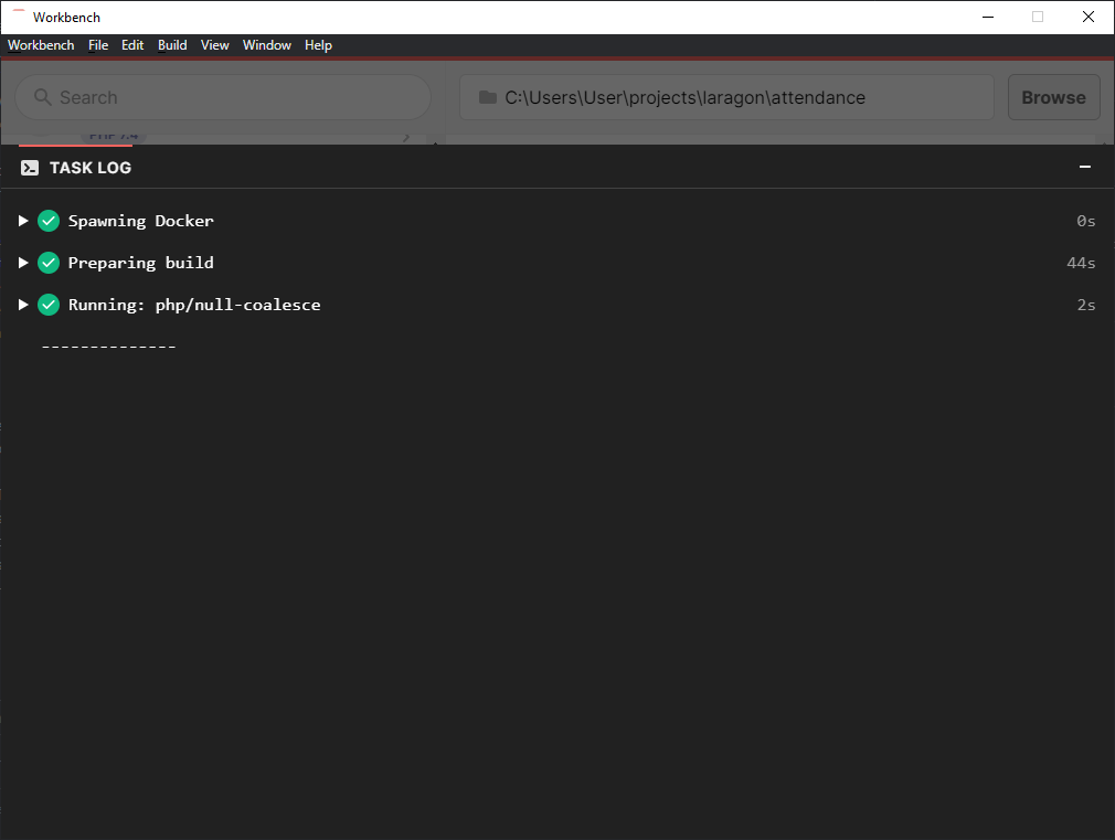 Fatal error on null-coalesce task · Issue #14 · laravel-shift/workbench-issues · GitHub