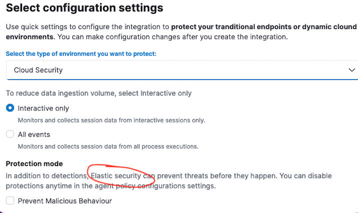 Elastic Defend Onboarding Language/Typo · Issue #141478 · elastic/kibana · GitHub