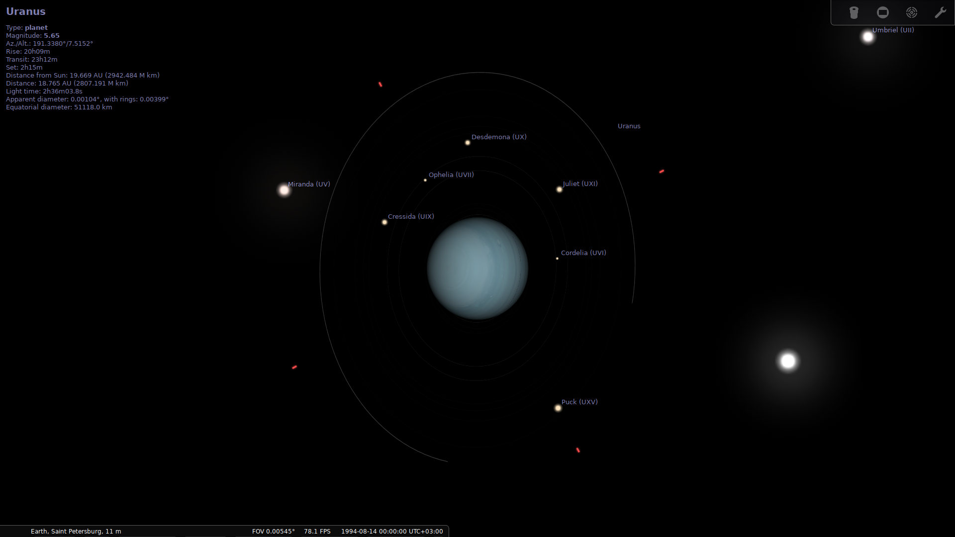 Outer ring of Uranus has a gap · Issue #2775 · Stellarium/stellarium · GitHub