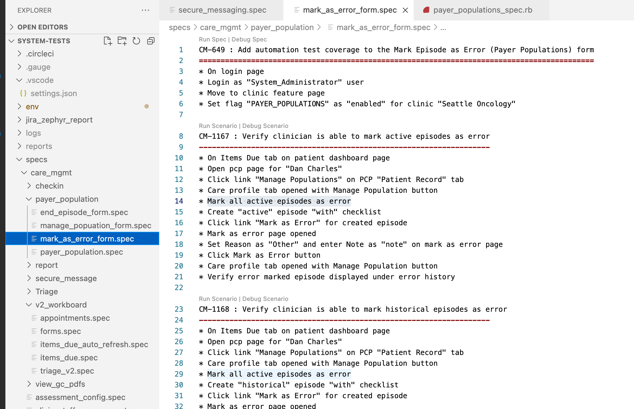 Step implementation not found error, even-though steps are defined properly · Issue #2071 ...