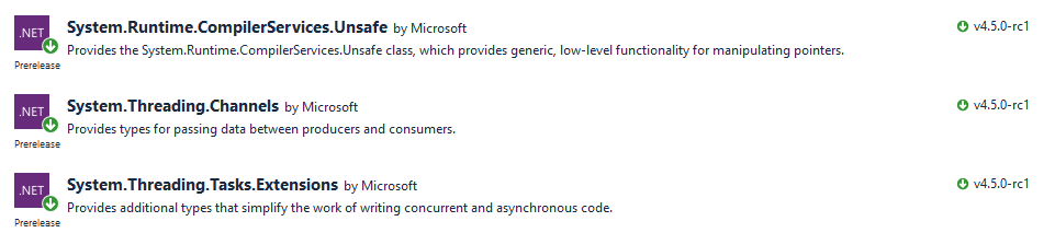 TypeLoadException when using System.Threading.Channels in a Xamarin.Android project · Issue ...