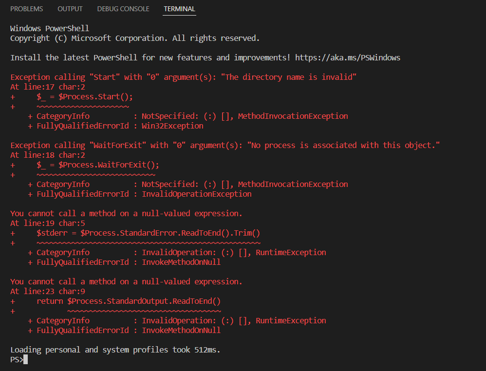 How to fix POSH broken prompt on vscode? · JanDeDobbeleer oh-my-posh ...
