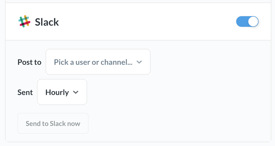 Dashboard subscriptions: broken dropdown when trying to set Slack ...