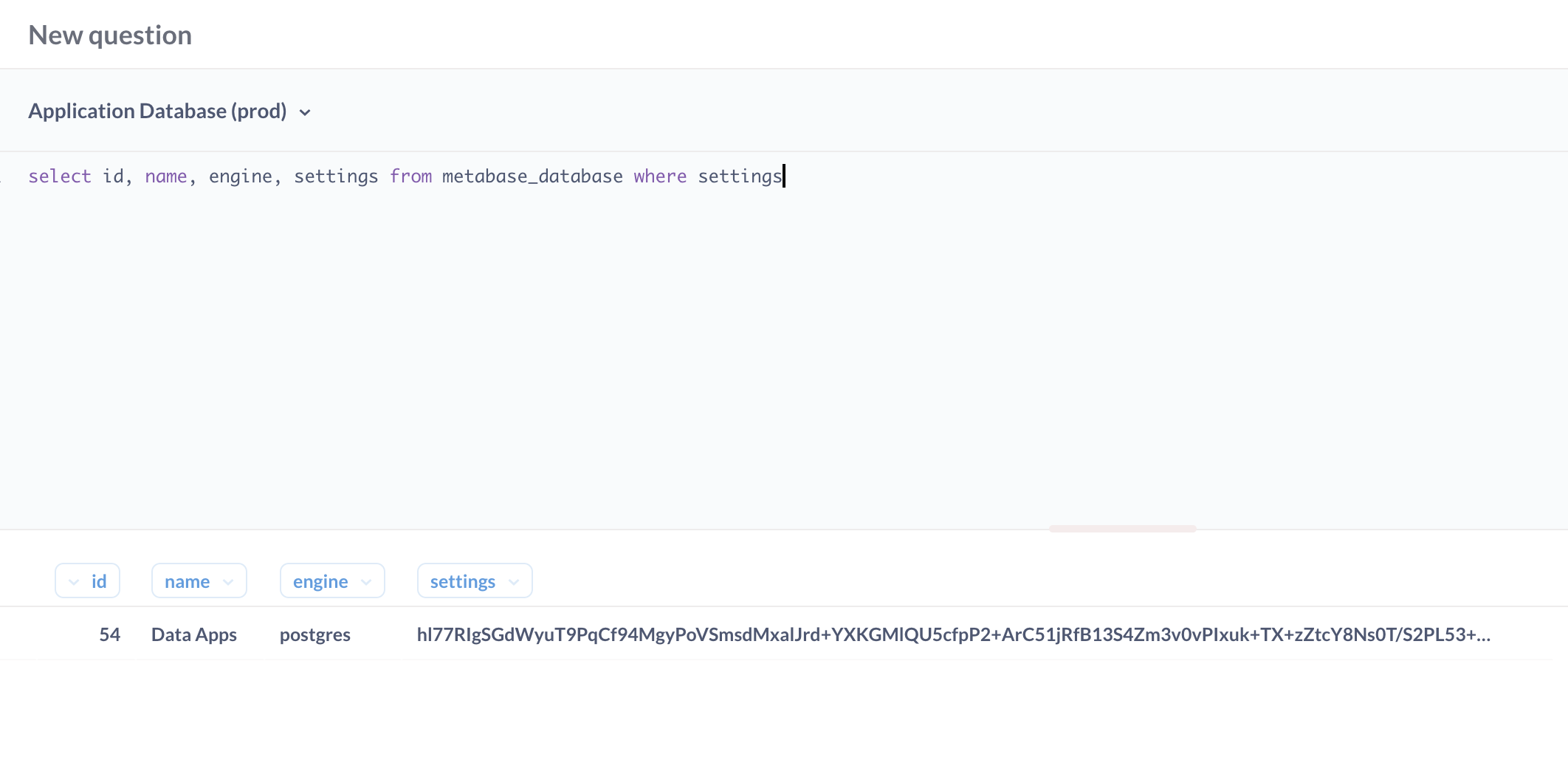 Error Loading Dashboards When App Db Has Encrypted Settings · Issue 31229 · Metabasemetabase 7528