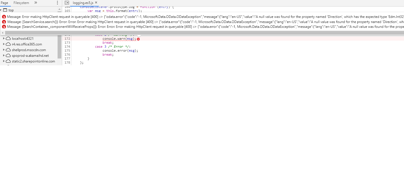 'SortList' is not send on API calls towards SharePoint Search. · Issue #237 · microsoft-search ...