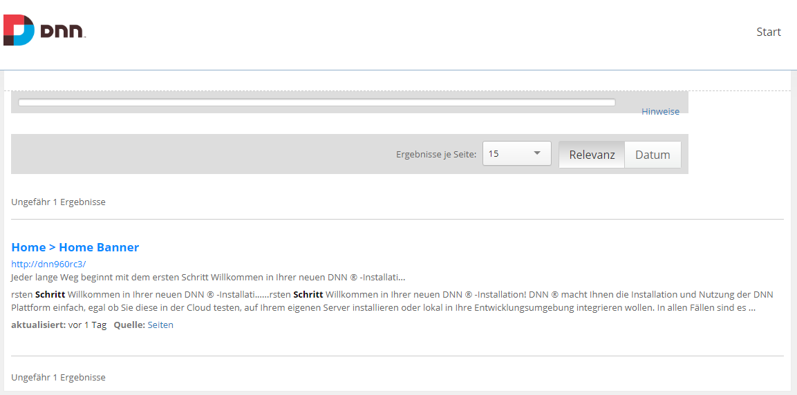 Search Results distorted · Issue #3712 · dnnsoftware/Dnn.Platform · GitHub