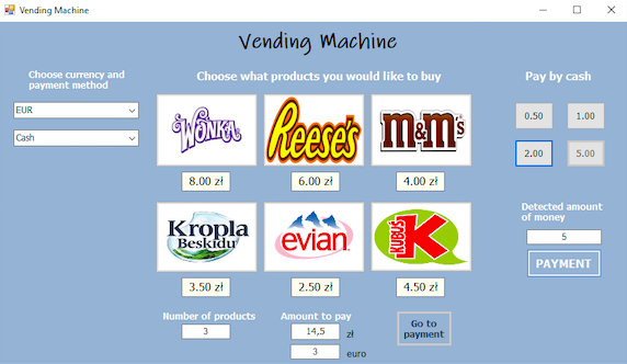 GitHub - kteska/vending-machine: 🍭 Vending machine simulator - uni ...