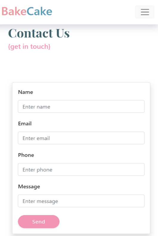 GitHub - RitikaDongol/Bakery-website
