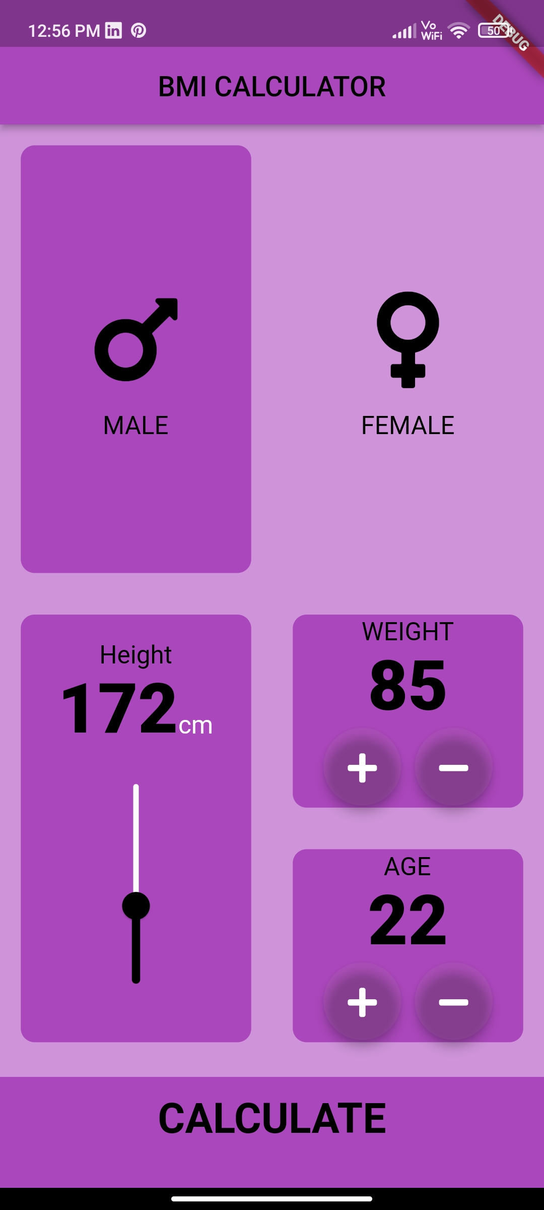 GitHub - Namrata-nikam/firstflutterapp: bmicalc app as a first design