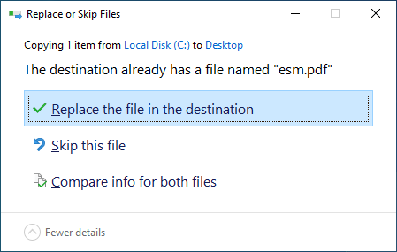 Con not show Dialog Question Replace And Copy File · Issue #7777 ...