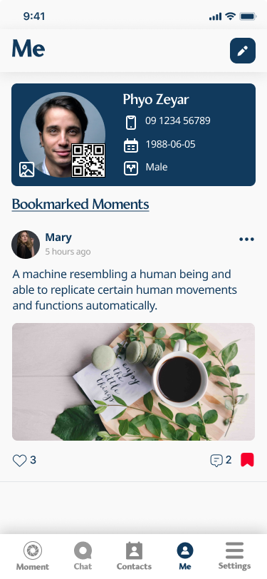 GitHub - Saw-YanLinOo/wechat-redesign: This is wechat application with redesign ui.
