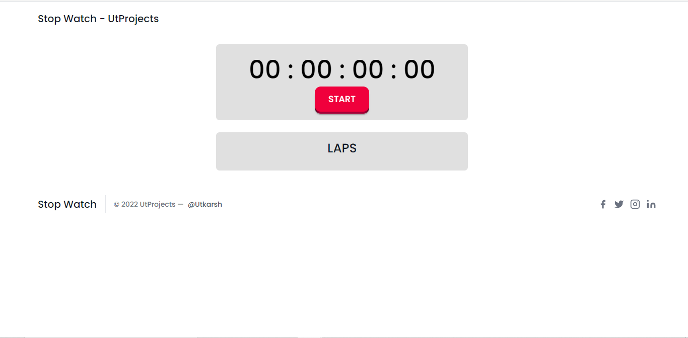 GitHub - Frontend-mini-projects/stop-watch: This is a stop watch having start, pause, resume ...