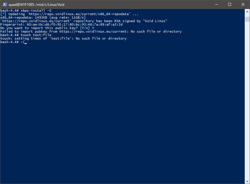 [Bug] Not being able to use ':' in filenames causes issues · Issue #2952 · microsoft/WSL · GitHub