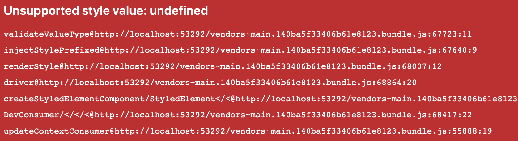 styletron-engine-atomic doesn't support undefined styles · Issue #329 · styletron/styletron · GitHub