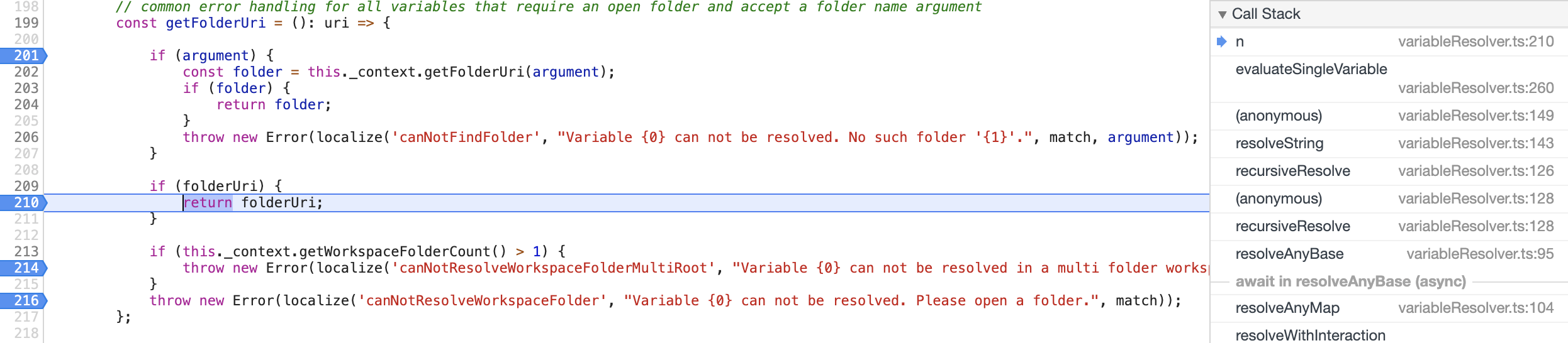 VS Code 1.56 breaks nested variable substitution in tasks · Issue #5007 ...